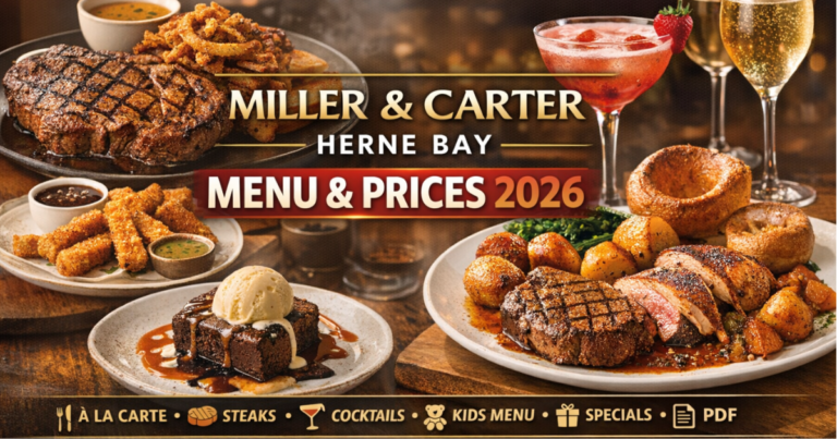 Liverpool Menu Miller and Carter | Steaks & Exclusive Offers 2026