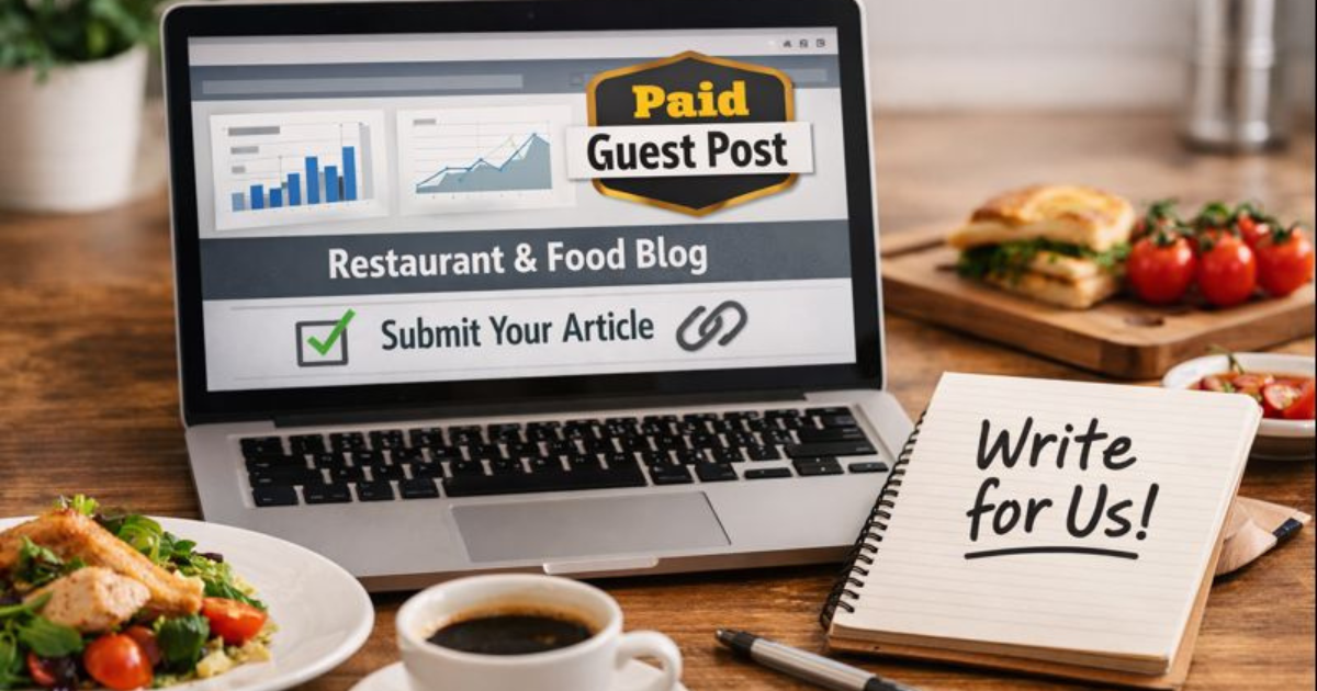 Write for Us – Paid Guest Post on Restaurant & Food Blog 2026
